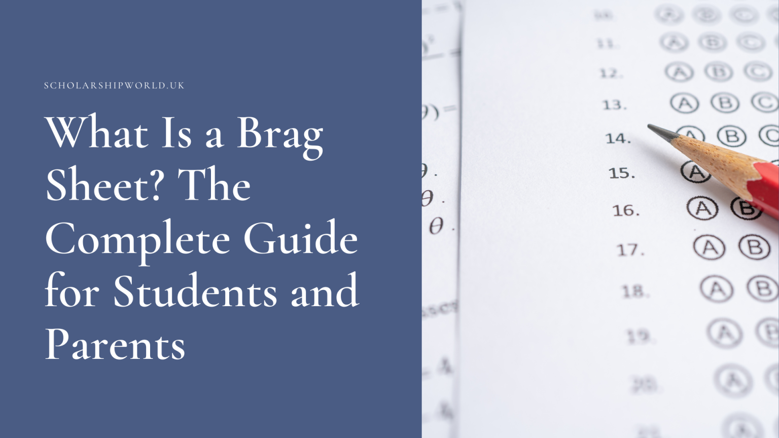 What Is a Brag Sheet? The Complete Guide for Students and Parents ...